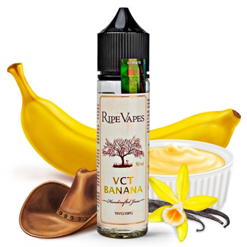 VCT BANANA - RIPE VAPES 50ML - Vapehome